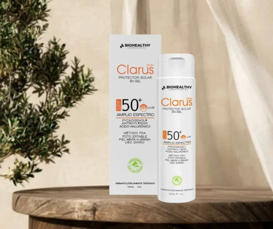 Protector Solar en Gel 50+ Clarus x 120 ml - V@rieclic